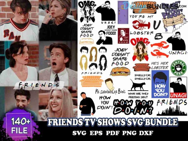 140+ Friends TV Shows Svg Bundle, Friends Svg, TV Shows Svg Instant Download » BestDesignBundle